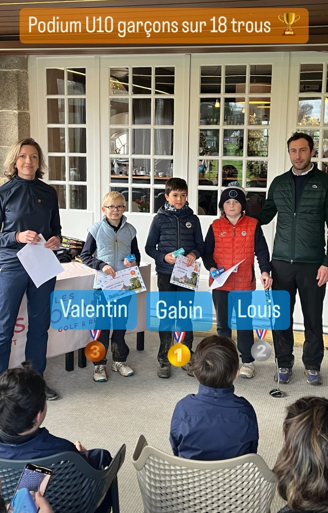 11/02: GOKT Les Ormes – résultats et photos – GolfPdl.com